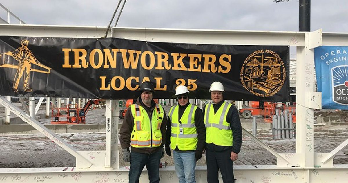 Ultium Cells Celebrates Topping Out Ceremony at Lansing… | Ghafari