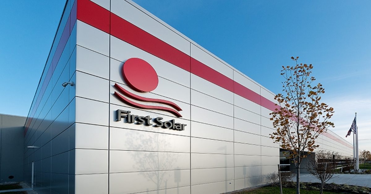 First Solar Module Manufacturing Plant | Ghafari