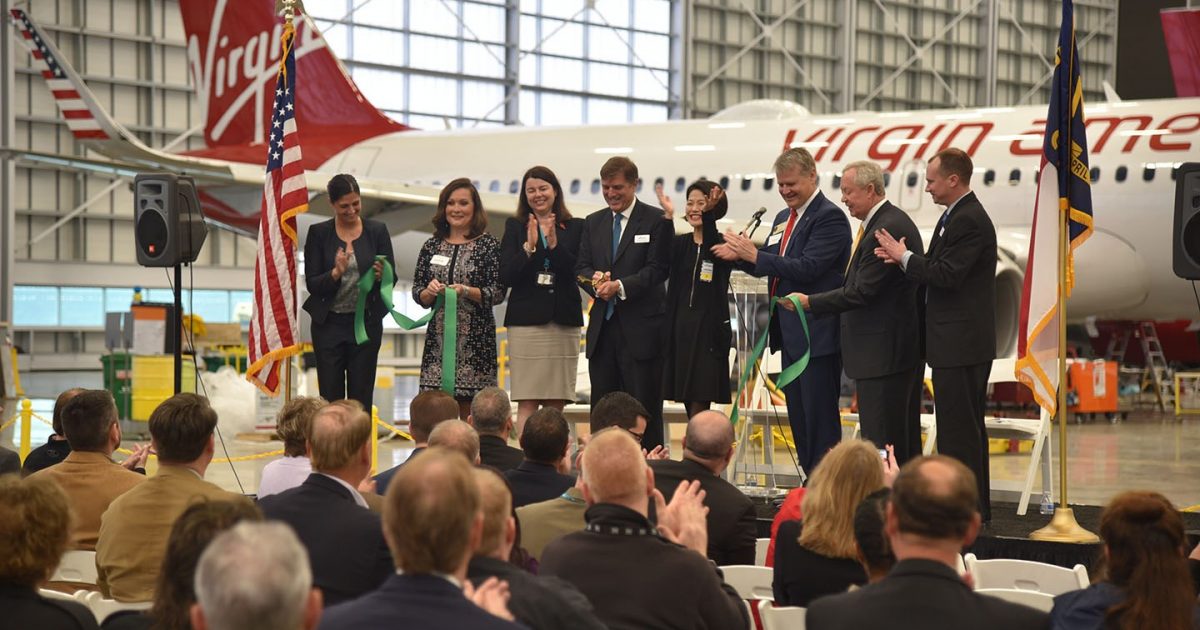 HAECO Americas Celebrates Grand Opening of Largest Hangar | Ghafari